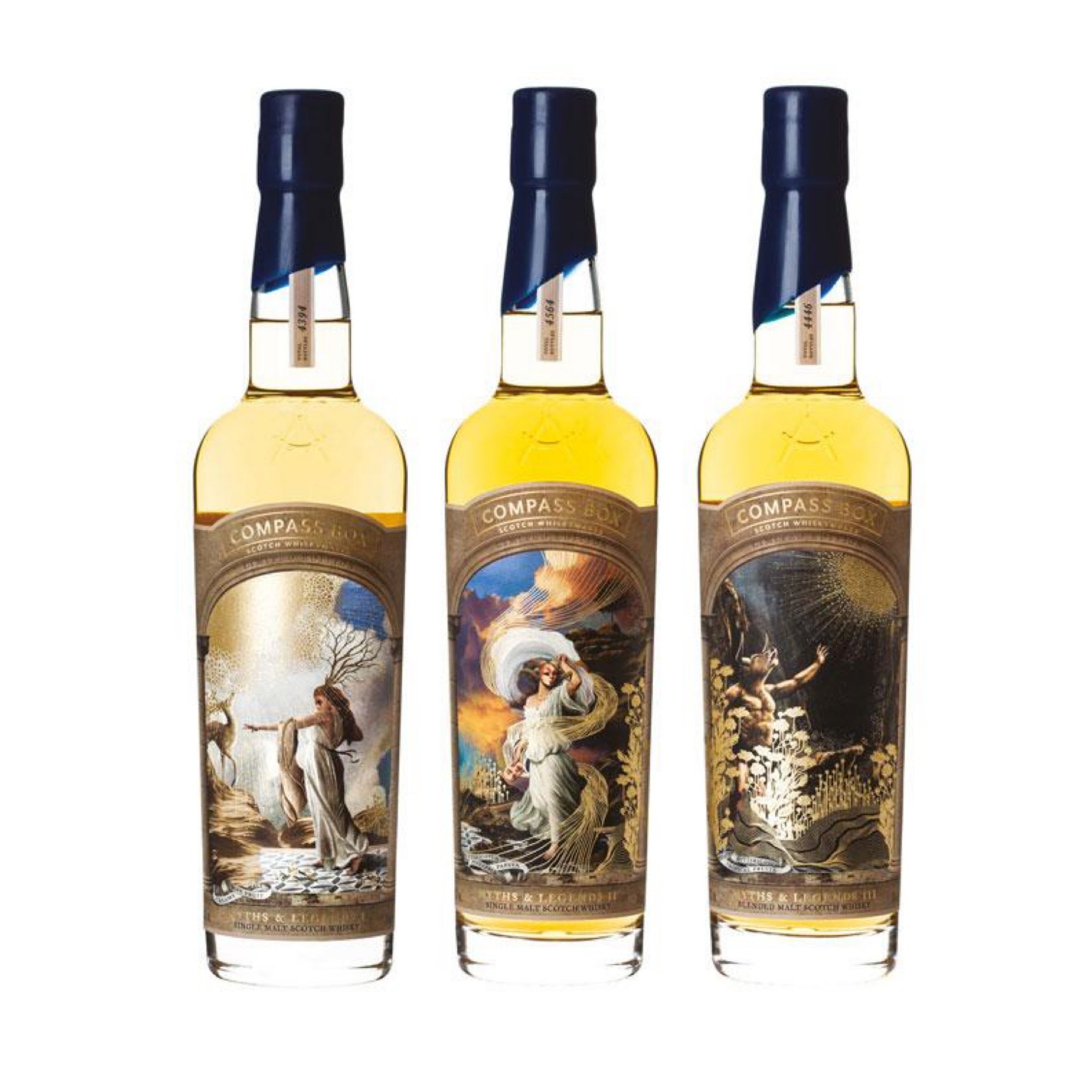 compass box myths & legends limited edition SET OF 3 | The Whisky Shoppe